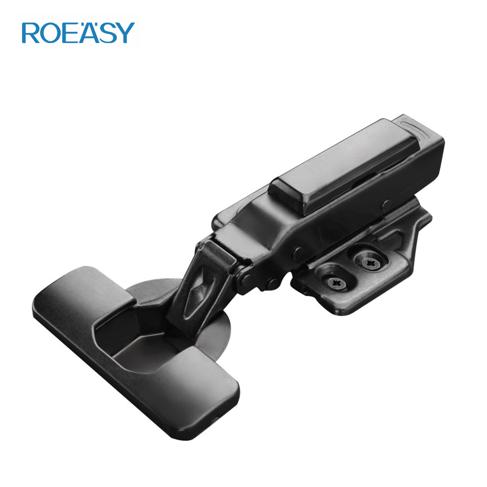 Roeasy CH-293A-3D-BN 35mm 90 degree 3D hinge clip-on soft close cabinet ...
