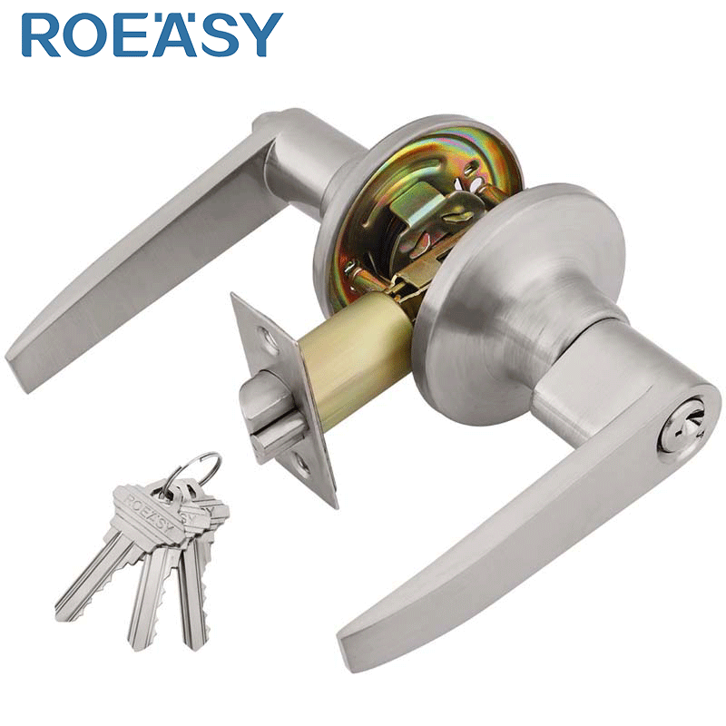 Roeasy 810SN-ET bedroom door lock heavy duty zinc alloy locks handle ...