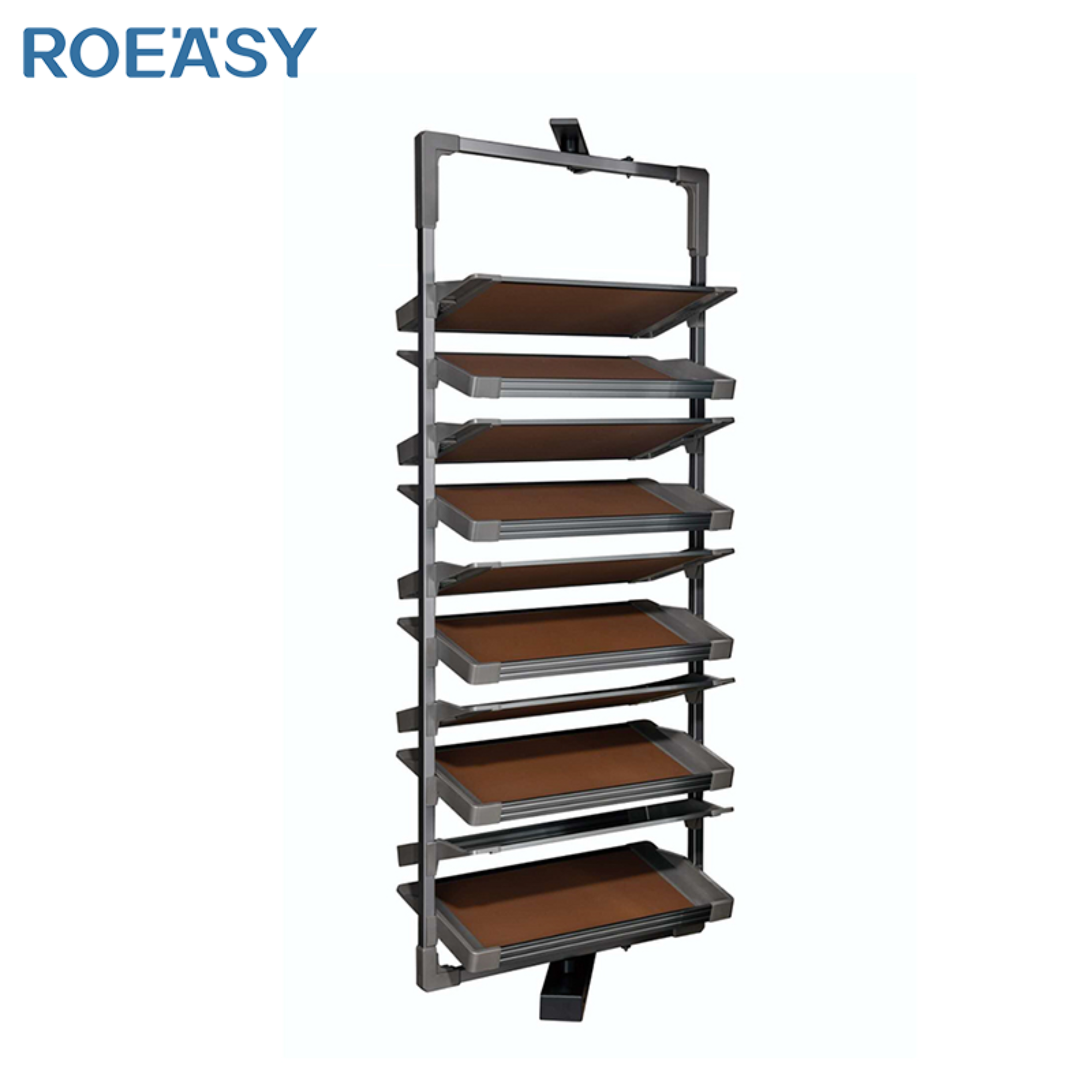 ROEASY R5001 Popular design 360 Degree Rotating Shoe Rack Adjustable ...