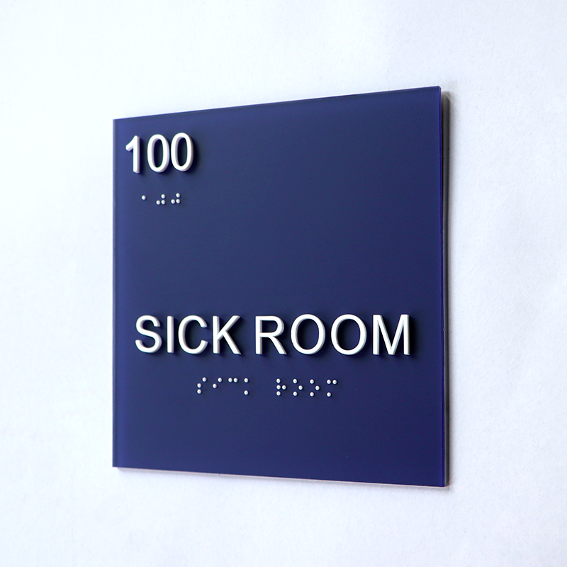 Acrylic office ADA Braille sign, China Acrylic office ADA Braille sign ...