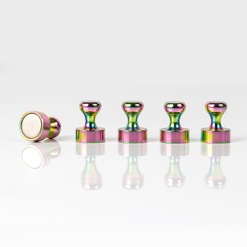 Imán de alfiler de empuje Pasadores magnéticos transparentes | Imán AIM