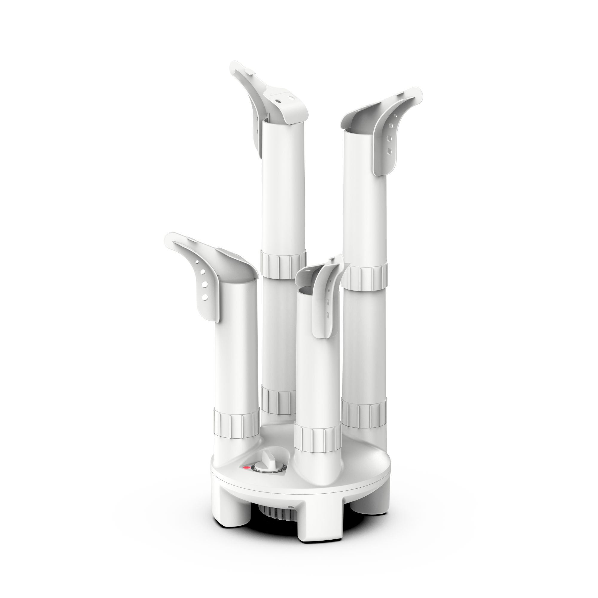 4-Tube Adjustable Electric Boot and Shoe Dryer | Quick,Customizable Drying