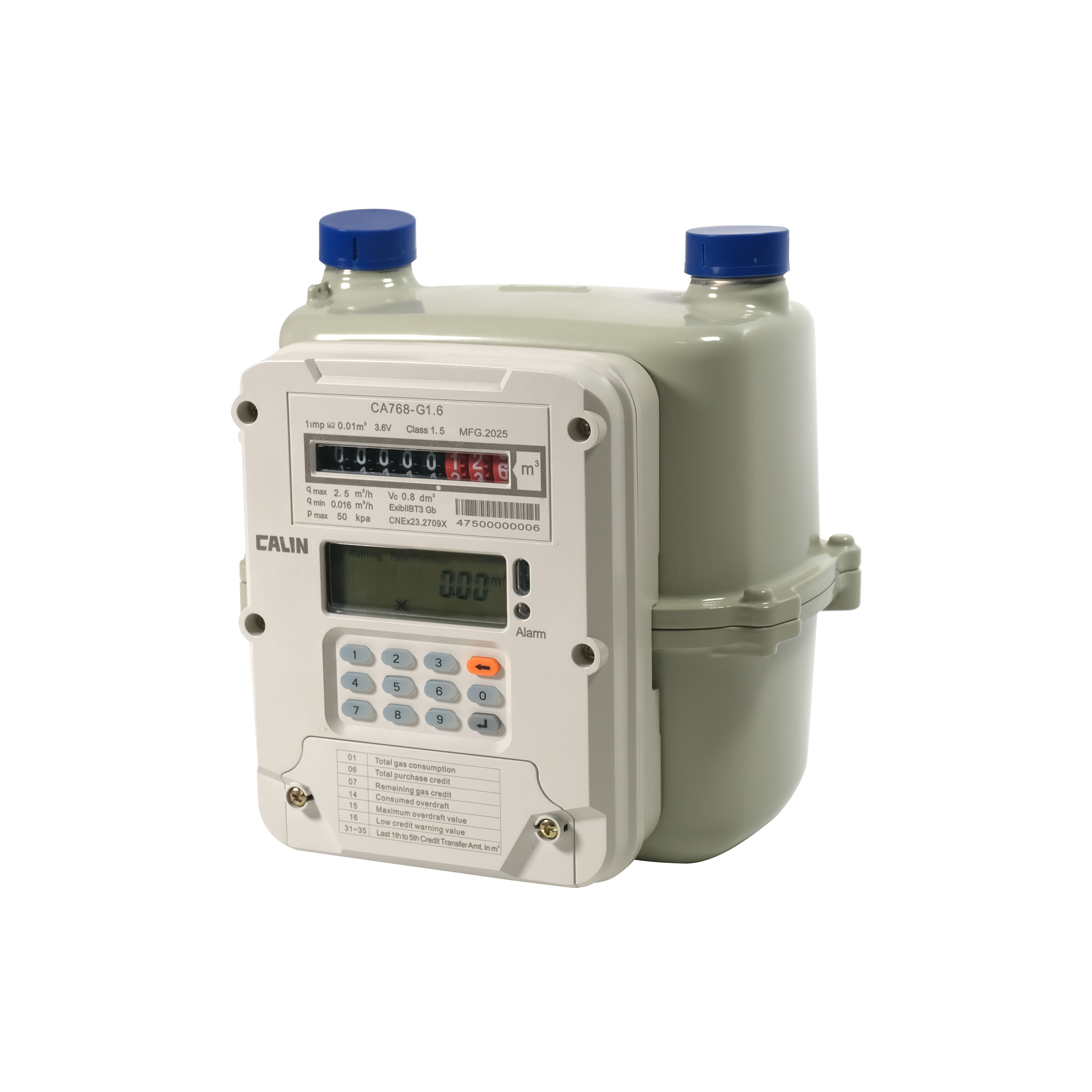 Smart Electric Prepaid Meter with Flexible Tariff Settings
