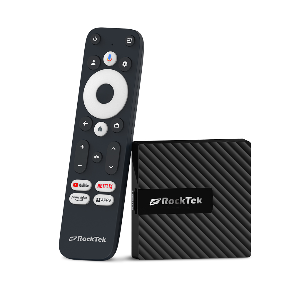 ELEBAO GB1 RockTek Homatics Google Certified Android 11 TV Box Wifi 2.4 ...