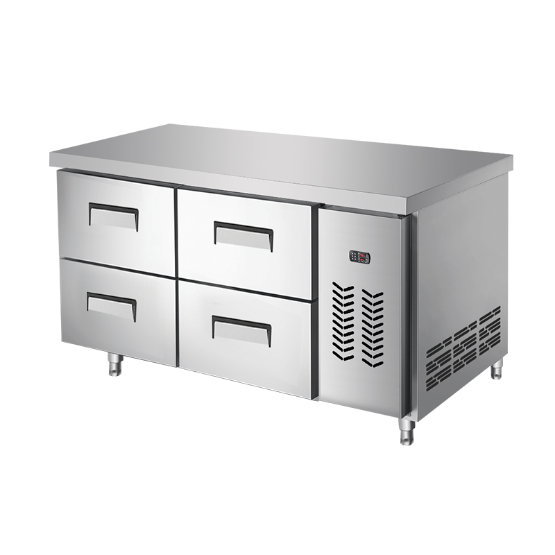Stainless Steel Chef Base Freezer（4 Doors） | Under Counter Refrigerator ...