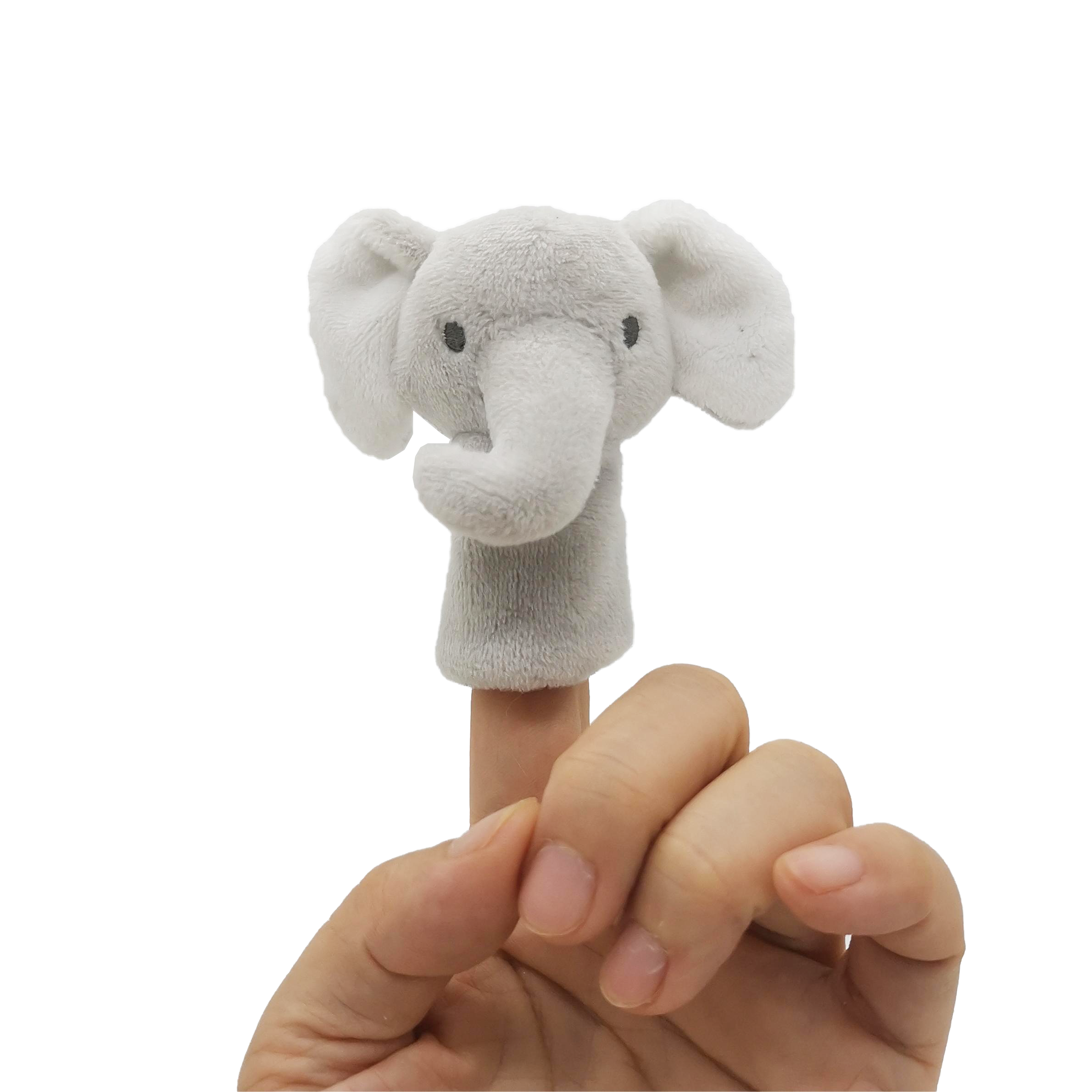 Elephant Hand Puppet Finger Puppet | Jolly Toy