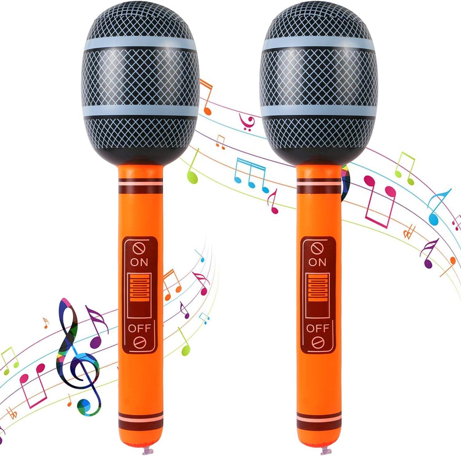 Custom Design PVC Inflatable Musical Microphone Toys for Kids | Plastic ...