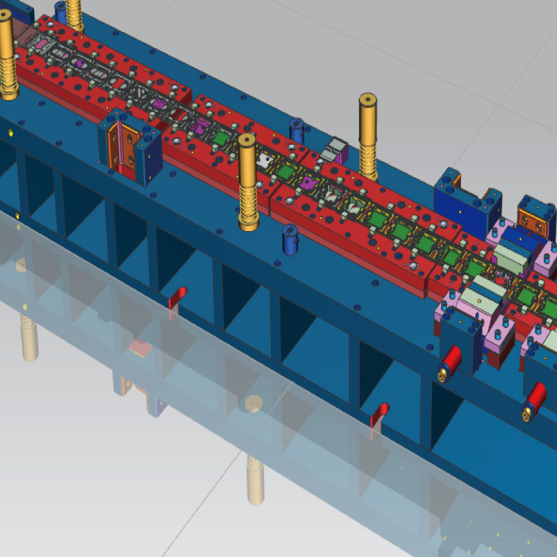 Sheet Metal Stamping Die Progressive Tooling Design, China Sheet Metal ...