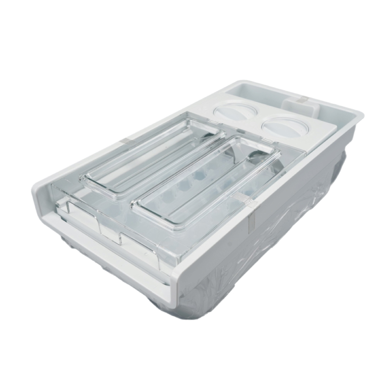 Plastic storage boxes
