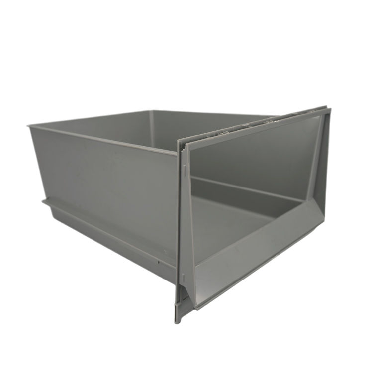 Plastic storage boxes