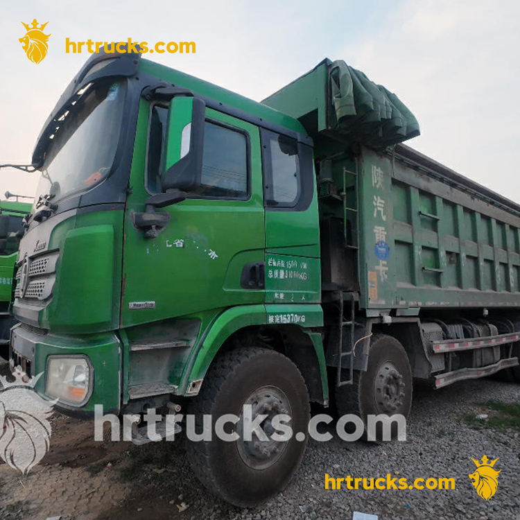 Shacman Dump Truck Green 84247 - Quality Refurbished Trucks | HR TRUCKS