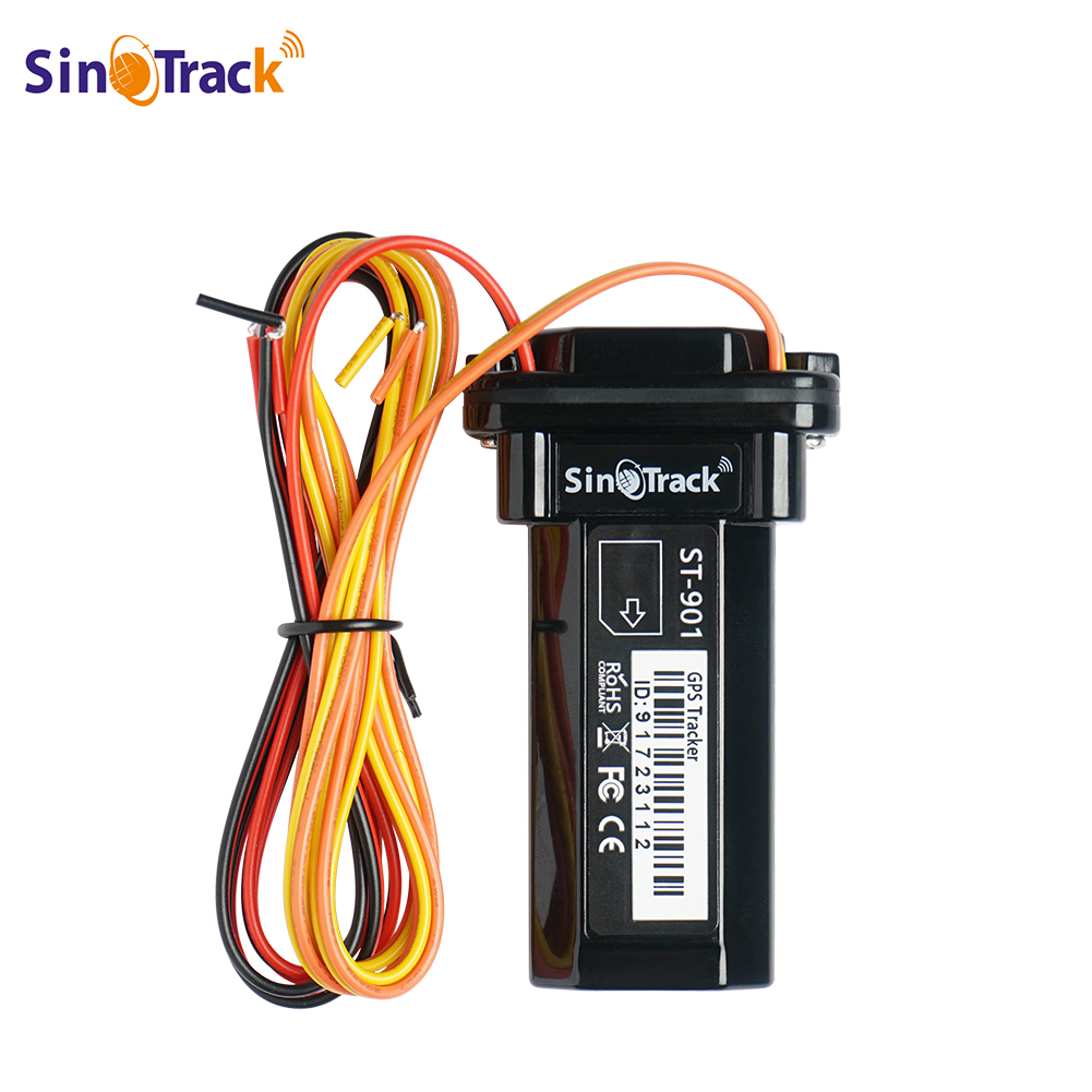 SinoTrack ST-901 Small GPS Tracker Motorcycle GPS System Vehicle Tracking Device for Car | Wired ...