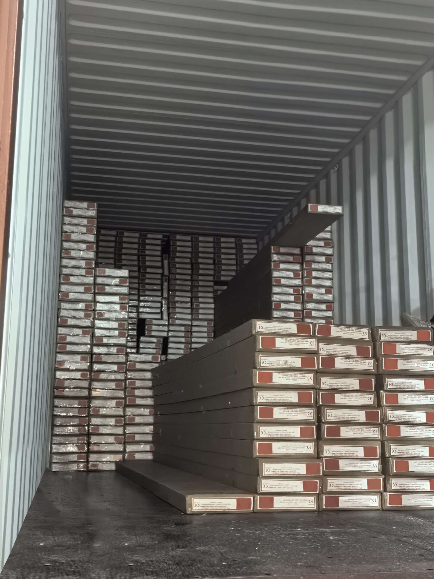 ‌PVC Slat Wall Panels Packaging Details | Packing And Delivery